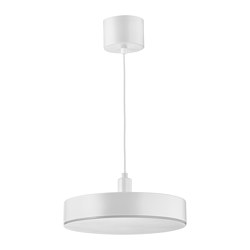 NYMÅNE LED pendant lamp, white, 38 cm | IKEA Indonesia