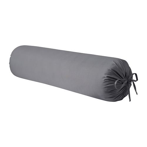 NATTJASMIN bolster case, dark grey, 38x110 cm | IKEA Indonesia