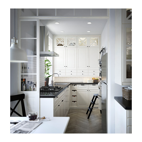 BEKVÄM tangga, 3 tingkat, hitam, 63 cm | IKEA Indonesia