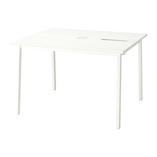 MITTZON meja rapat, putih, 120x108x75 cm | IKEA Indonesia