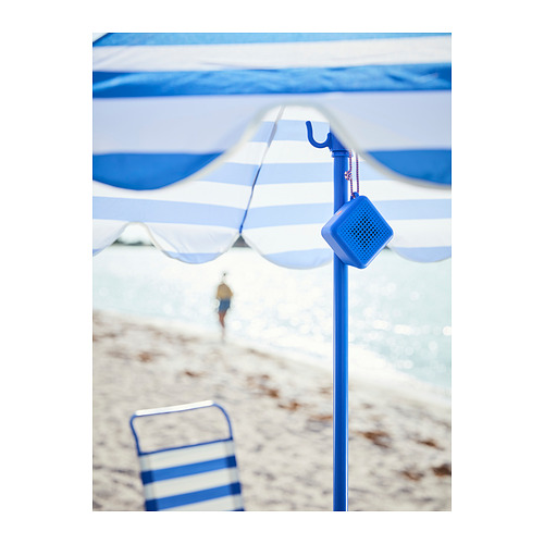 VAPPEBY portable bluetooth speaker, waterproof/blue | IKEA Indonesia