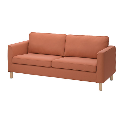 PARUP sofa 3 dudukan Kelinge jingga kecokelatan IKEA Indonesia