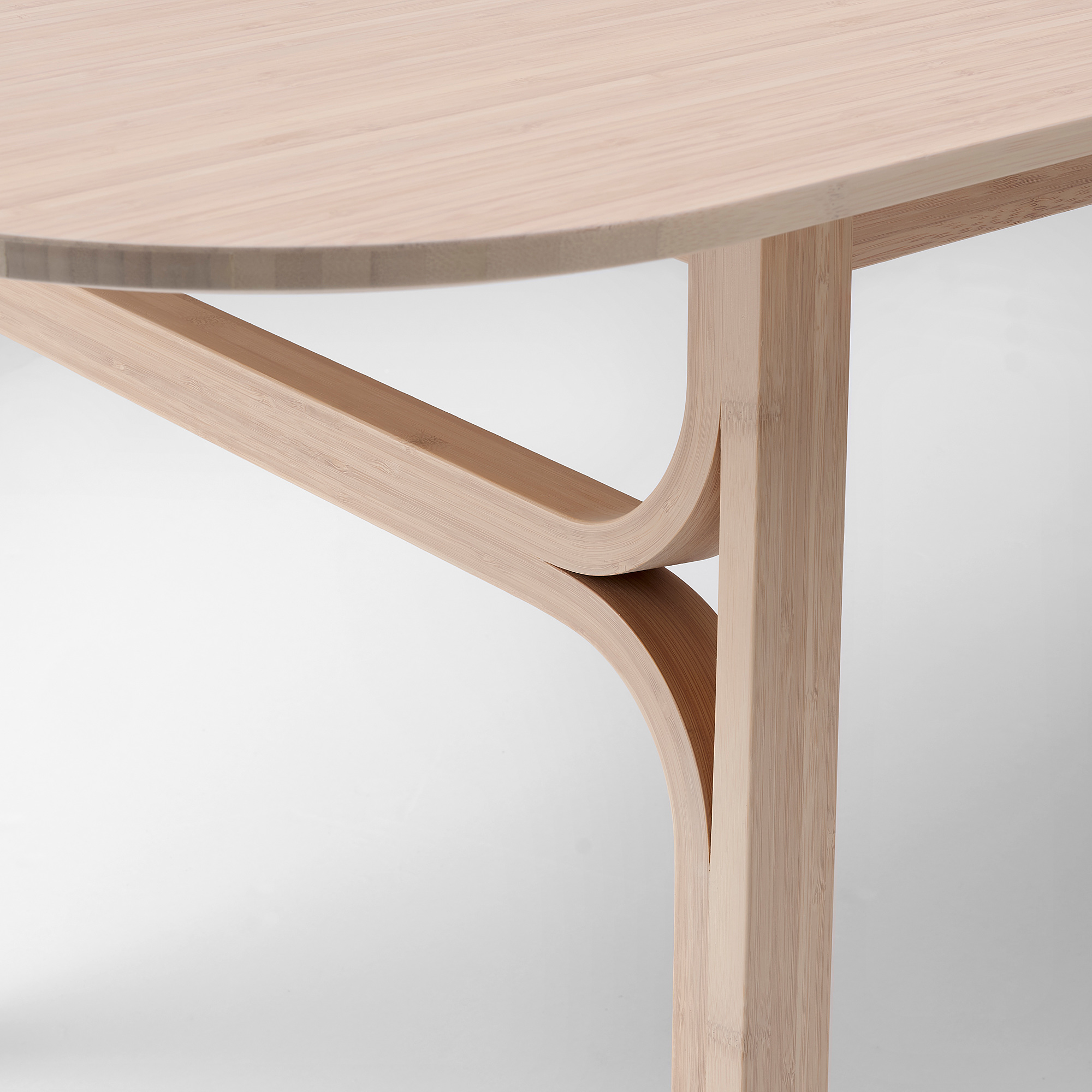 VOXLÖV dining table, light bamboo | IKEA Indonesia