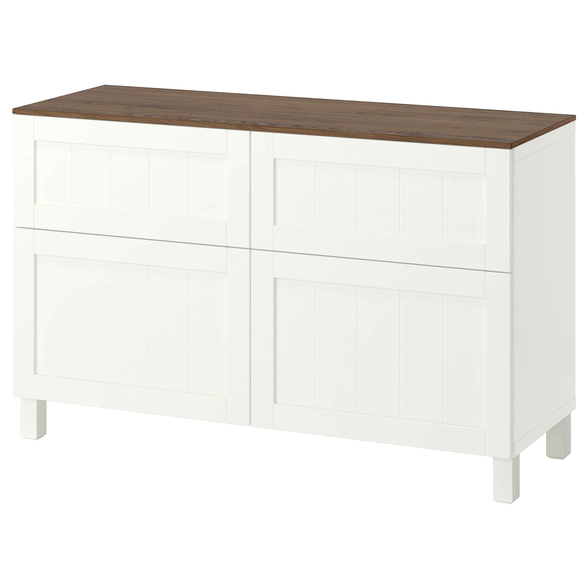 BESTÅ storage combination w doors/drawers, white/Pipmakare white ...