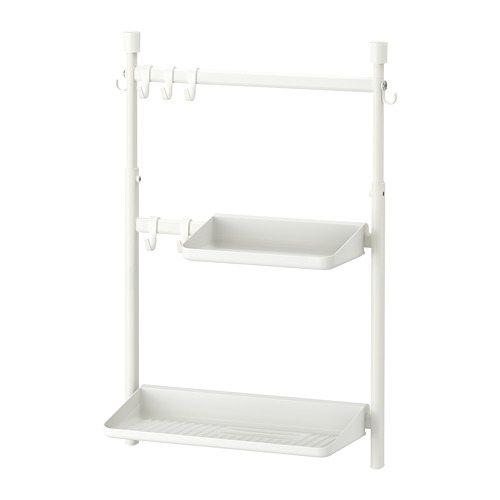 SUNNERSTA kitchen organiser set, no drill/shelf/dish drnr/hook | IKEA ...