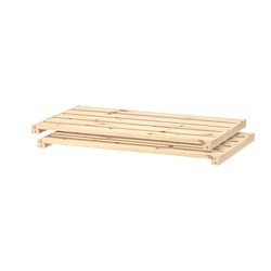 HEJNE shelf, softwood, 77x47 cm 2 pieces | IKEA Indonesia