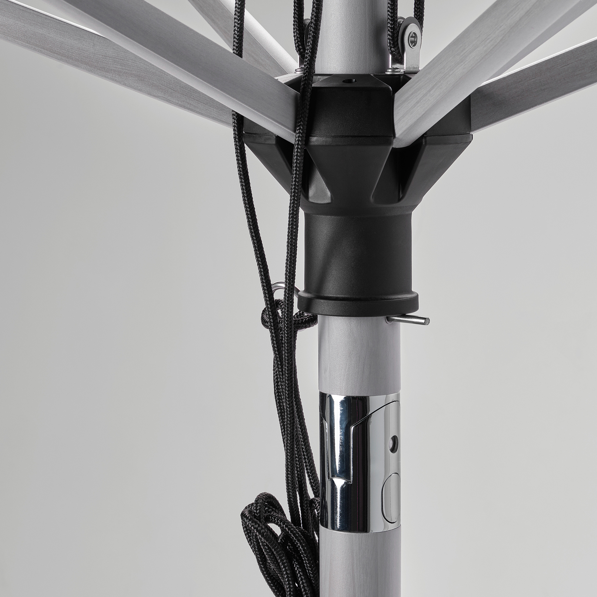 BETSÖ parasol frame, tilting/grey wood effect, 300 cm | IKEA Indonesia