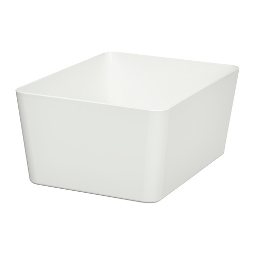 KUGGIS kotak, putih, 13x18x8 cm | IKEA Indonesia