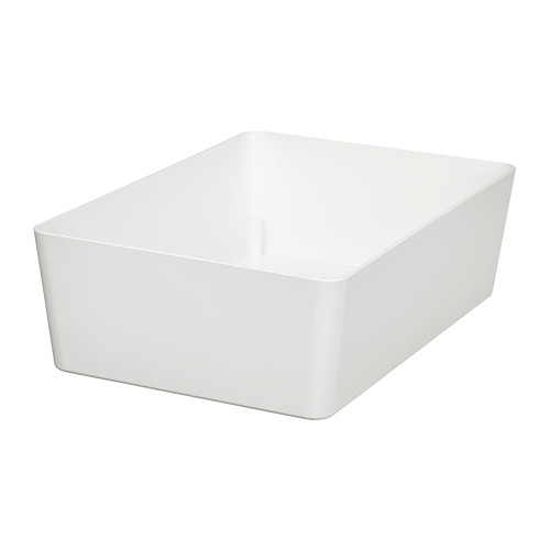 KUGGIS kotak, putih, 18x26x8 cm | IKEA Indonesia