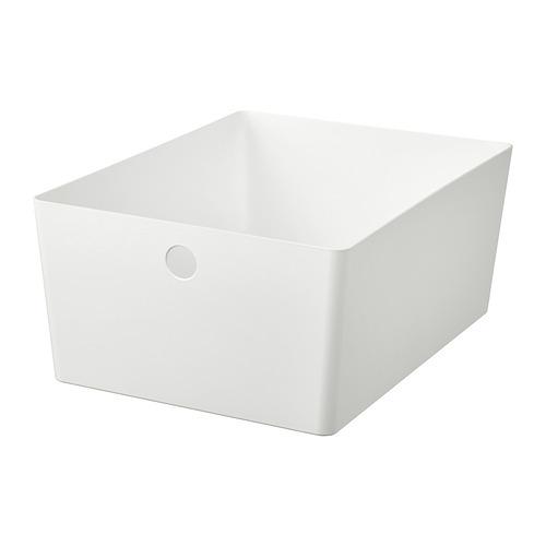 KUGGIS kotak, putih, 26x35x15 cm | IKEA Indonesia