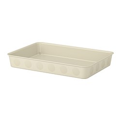 NOJIG organiser, plastic/beige, 20x25x10 cm | IKEA Indonesia