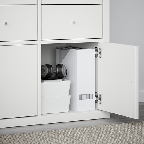 KALLAX insert with door, white, 33x33 cm | IKEA Indonesia