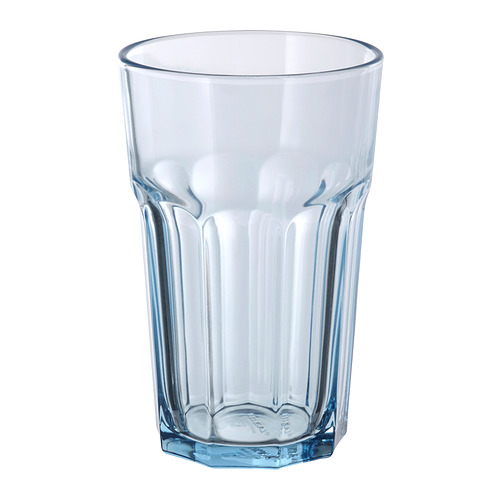POKAL glass, light blue, 35 cl | IKEA Indonesia