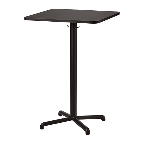 STENSELE bar table, anthracite/anthracite, 70x70 cm | IKEA Indonesia
