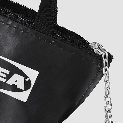KNÖLIG key ring, small black, 9x7 cm | IKEA Indonesia