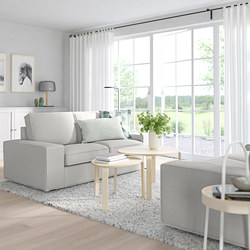 HEMLINGBY two-seat sofa, Bomstad black | IKEA Indonesia