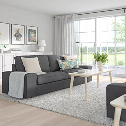 HEMLINGBY two-seat sofa, Bomstad black | IKEA Indonesia