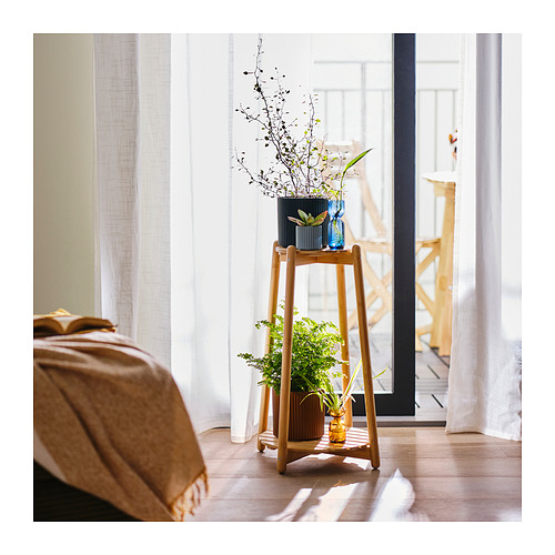 DAKSJUS stand tanaman, bambu, 60 cm | IKEA Indonesia