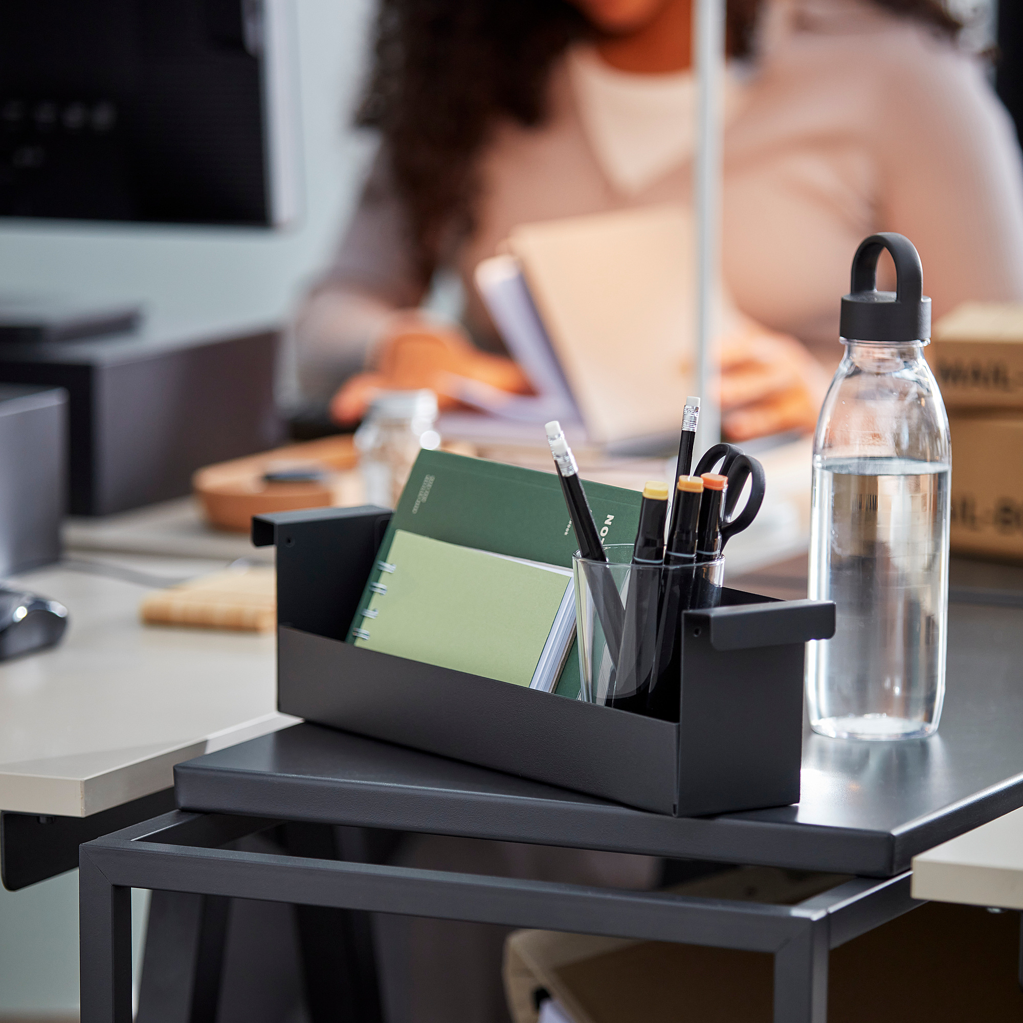 TROTTEN trolley, anthracite, 80x40 cm | IKEA Indonesia