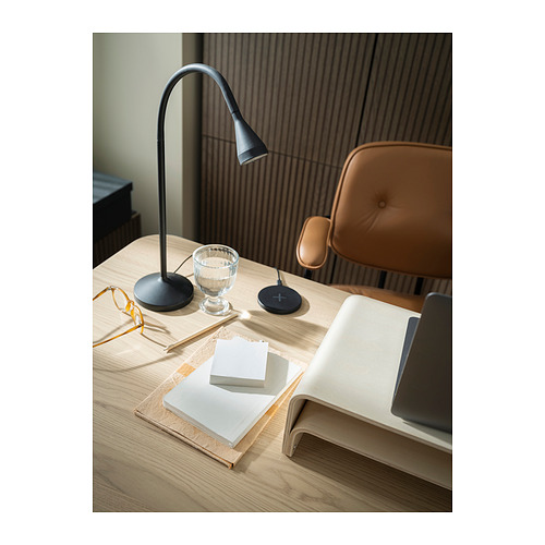 NÄVLINGE LED work lamp, black | IKEA Indonesia
