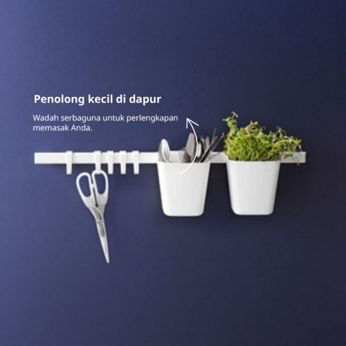 SUNNERSTA container, white, 12x11 cm | IKEA Indonesia