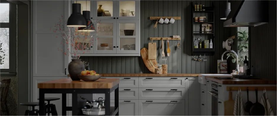 Cabinet dapur ikea store