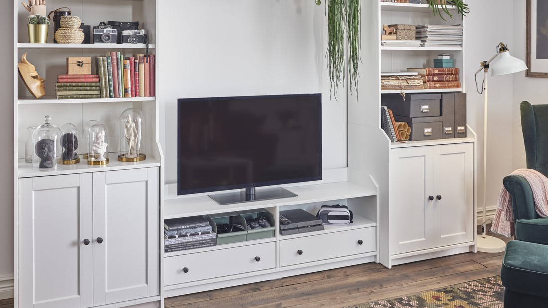 Minimalist TV cabinet styling ideas with 4 interior themes - IKEA Indonesia