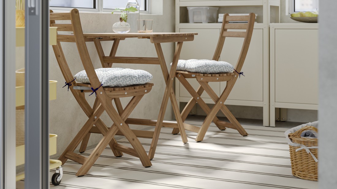 The role of portable folding tables when working outdoors - IKEA Indonesia