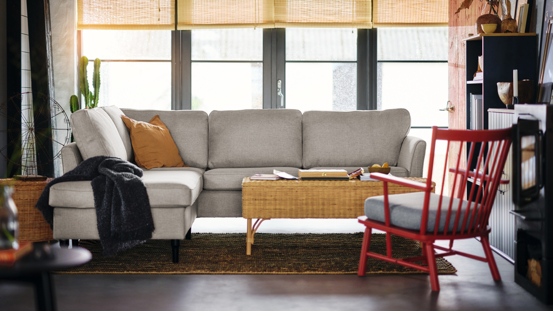 Create a warm and functional minimalist living room with IKEA - IKEA ...