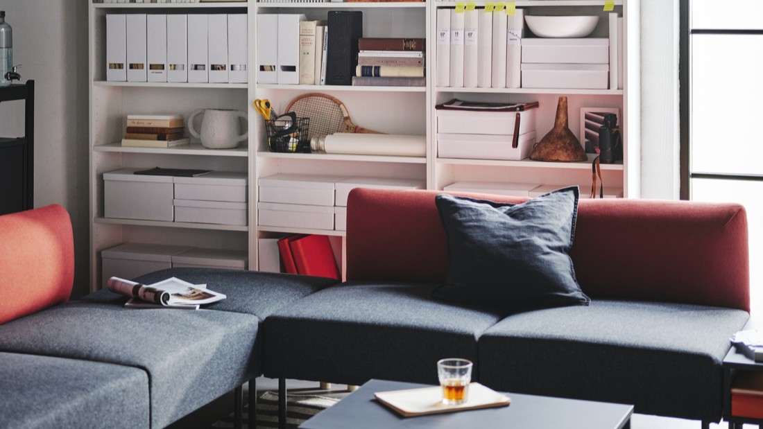 Inspiration for Minimalist & Modern Living Room Display Cabinets - IKEA ...