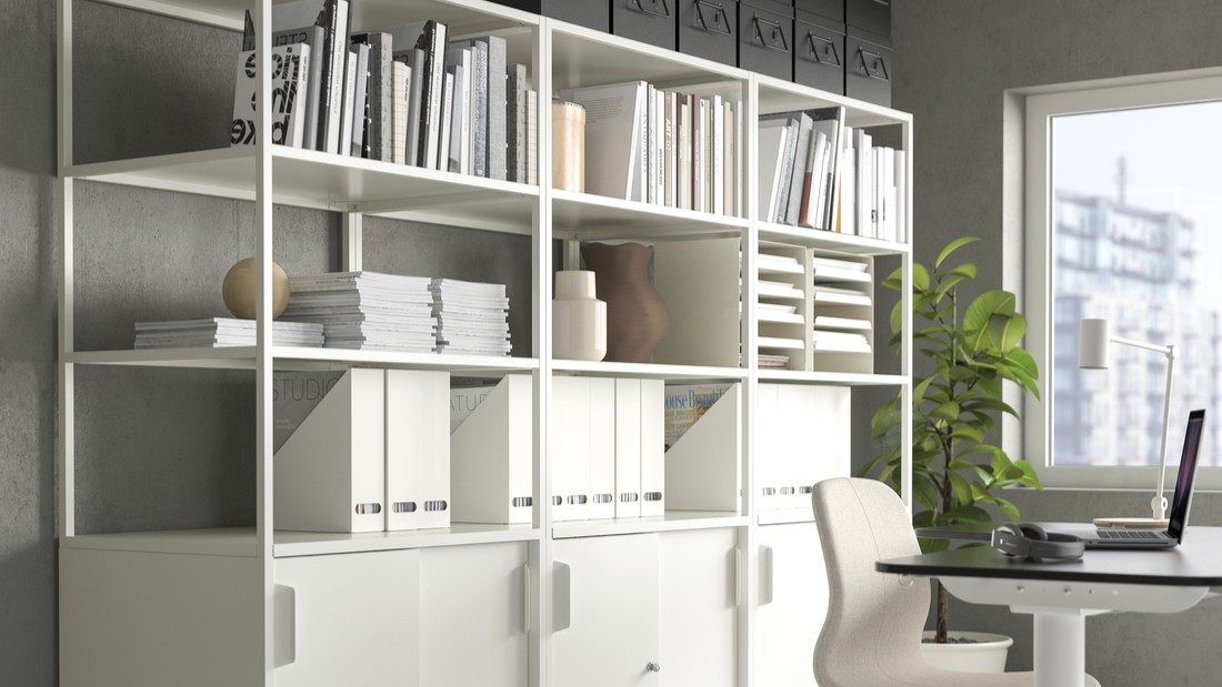 Tips for Choosing Minimalist & Functional Office Filing Cabinets - IKEA ...