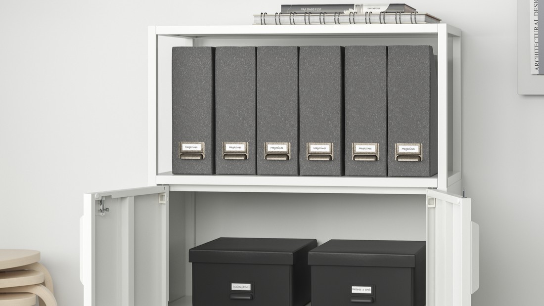 Tips for Choosing Minimalist & Functional Office Filing Cabinets - IKEA ...
