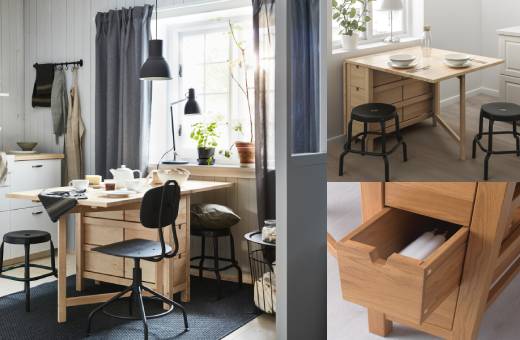 Meja makan - Hingga 4 tempat duduk & Hingga 6 tempat duduk | IKEA Indonesia