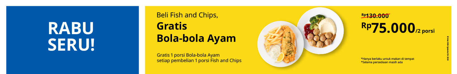 Promo IKEA Rabu | Promo Rabu Seru | Special Tiap Hari Rabu