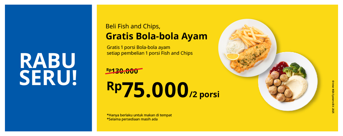 Promo IKEA Rabu | Promo Rabu Seru | Special Tiap Hari Rabu