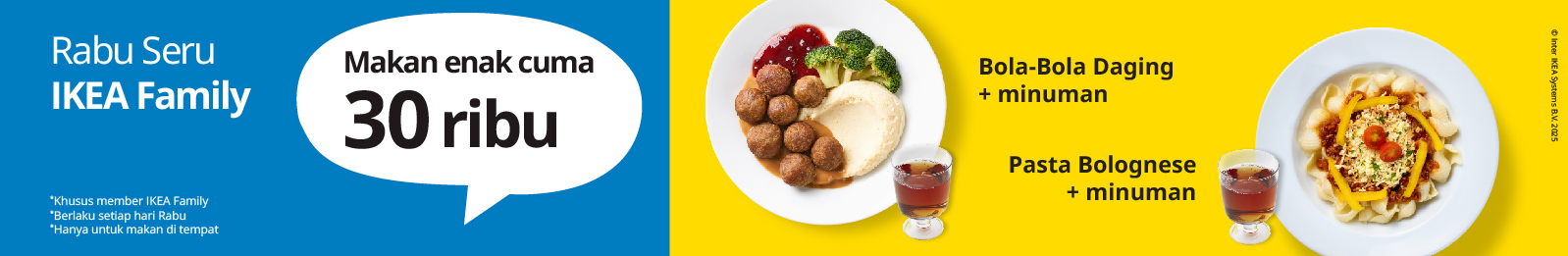 Promo IKEA Rabu | Promo Rabu Seru | Special Tiap Hari Rabu