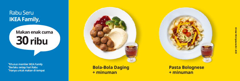 Promo IKEA Rabu | Promo Rabu Seru | Special Tiap Hari Rabu