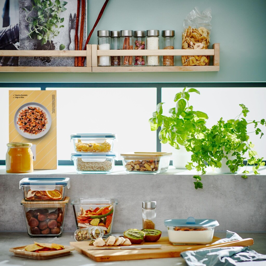 Praktis dan Bersih! Tempat Makanan Persegi Panjang - IKEA Indonesia