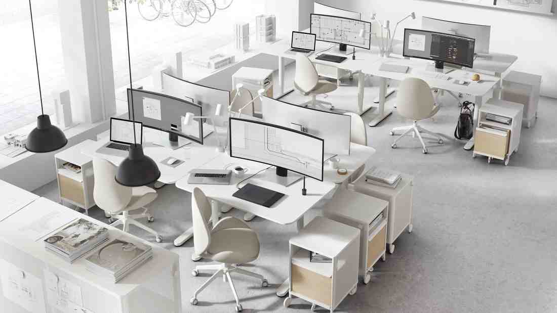Enhancing functionality of minimalist small office space design with ...