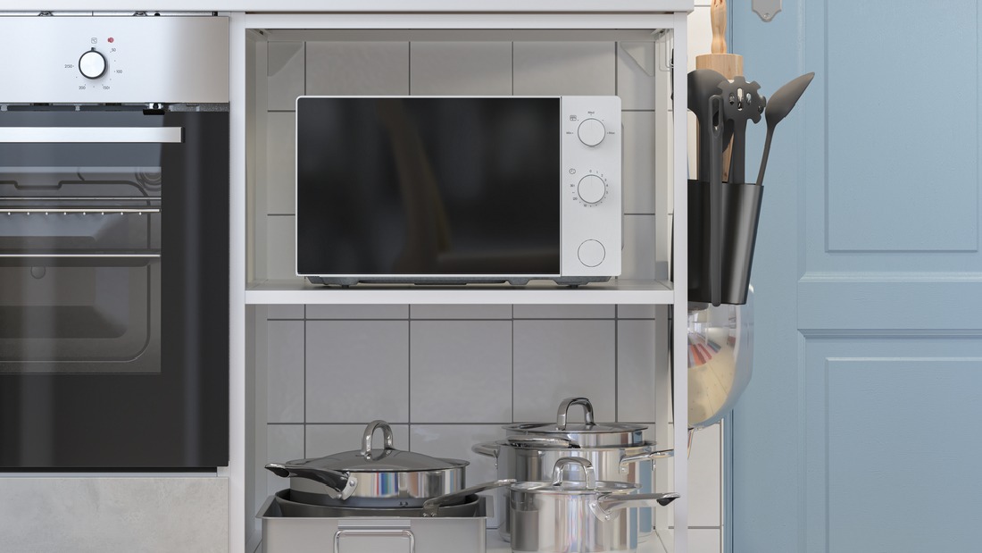 Ukuran microwave oven: Tips memilih microwave untuk ruang dapur - IKEA ...